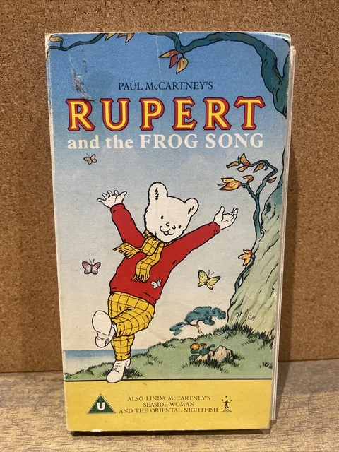 RUPERT AND THE Frog Song (VHS/SH, 1990) £9.99 - PicClick UK
