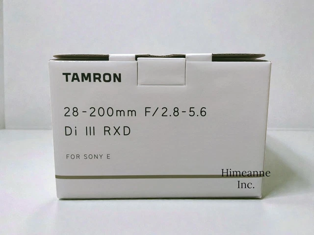 TAMRON 28-200MM F2.8-5.6 Di III RXD Zoom Lens Model A071 Sony E-mount ...