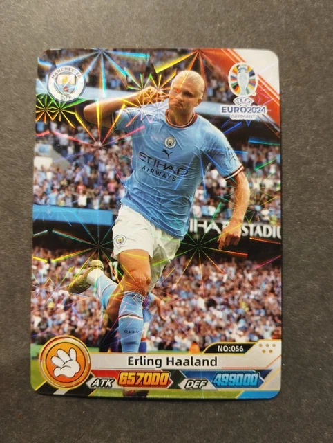 RARA CARTA DA collezione Erling Haaland Manchester City Norvegia EUR 2 ...