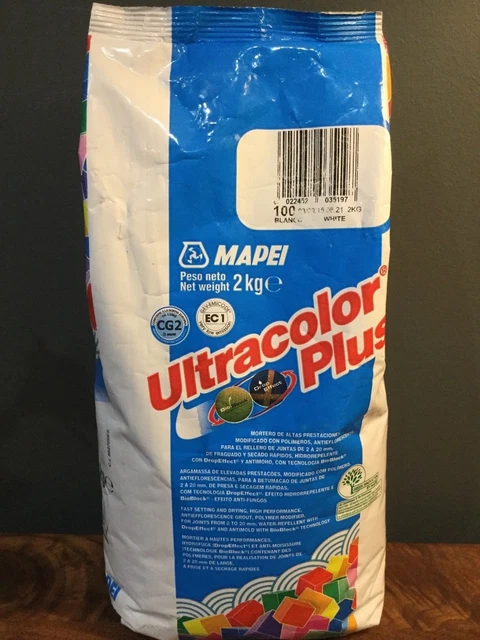 MAPEI ULTRACOLOR PLUS Flexible Wall And Floor Grout 2kg Central ...