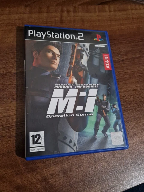 MISSION IMPOSSIBLE OPERATION Surma PS2 Playstation 2 PAL Game Complete ...