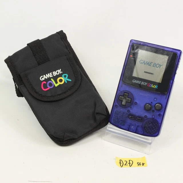 NINTENDO GAME BOY Color CGB-001 midnight Blue Console Tested working ...