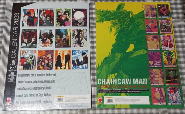 JUJUTSU KAISEN - Chainsaw Man Calendario 2023 No Variant EUR 16,00 - PicClick DE