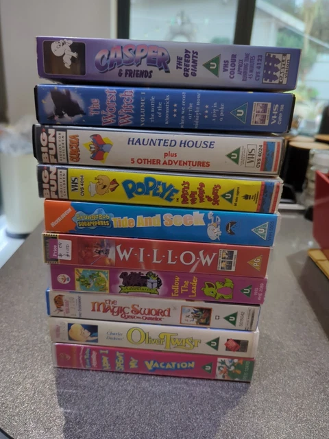 CHILDRENS VHS BUNDLE X 10 £9.99 - PicClick UK