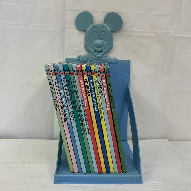 DISNEY WONDERFUL WORLD Of Reading - Display Stand And 14 Books £14.99 ...