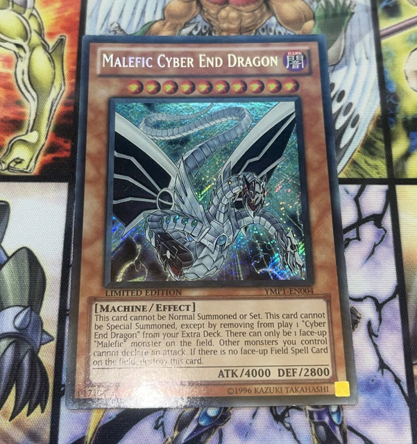YUGIOH MALEFIC CYBER End Dragon YMP1-EN004 Limited Edition Secret Rare ...