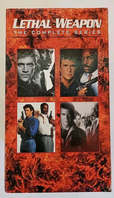 FACTORY SEALED! LETHAL Weapon - The Complete Series (VHS, 1999, 4-Tape ...