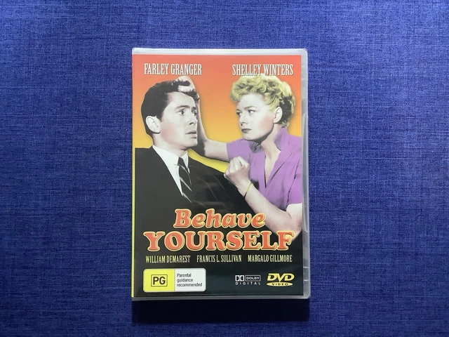 BEHAVE YOURSELF (1951 Dvd) Farley Granger , Shelley Winters - Brand New ...