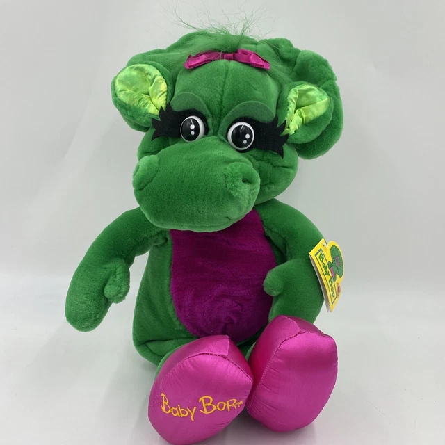 VINTAGE 1992 BARNEY BABY BOP Lyons Plush Dinosaur 22” New With Tags ...