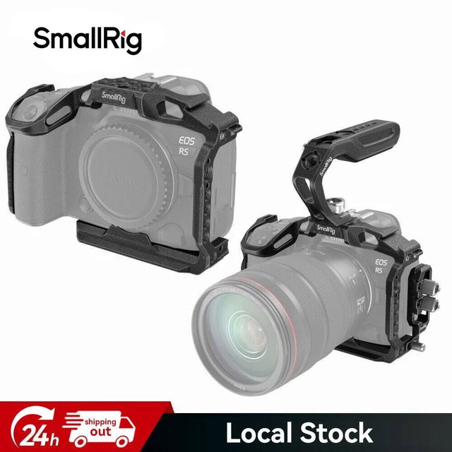SMALLRIG CAMERA FULL Cage/ Cage Kit with Top Handle for Canon EOS R5 R5 ...