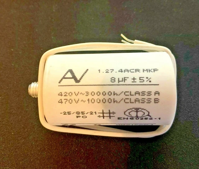 ARCOTRONICS AV CAPACITOR Start / Refurbish Engines 8uF 470V 2pcs £10.07 ...