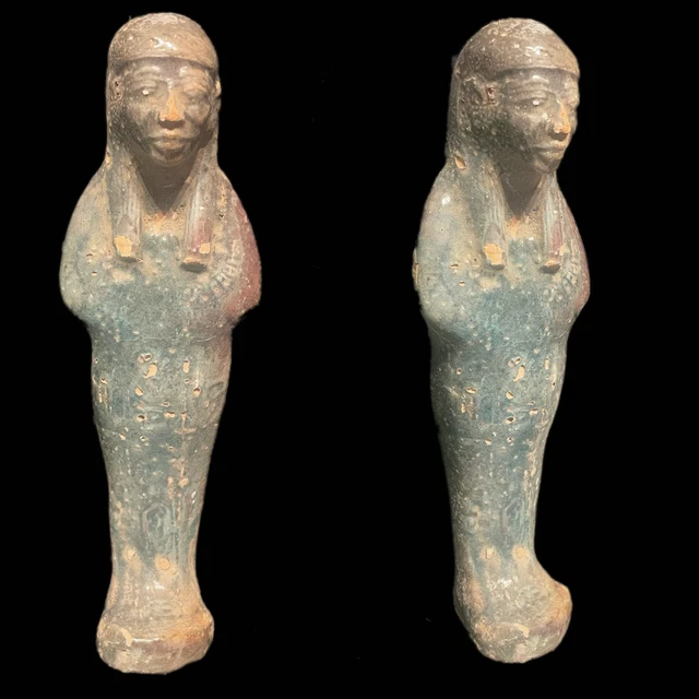 EGYPTIAN ANCIENT HIEROGLYPHIC Ushabti Shabti Statue Idol 664 - 332bc ...