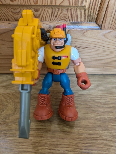 JACK HAMMER ACTION Figure Rescue Heroes Fisher Price Toys 1997 £4.99 ...