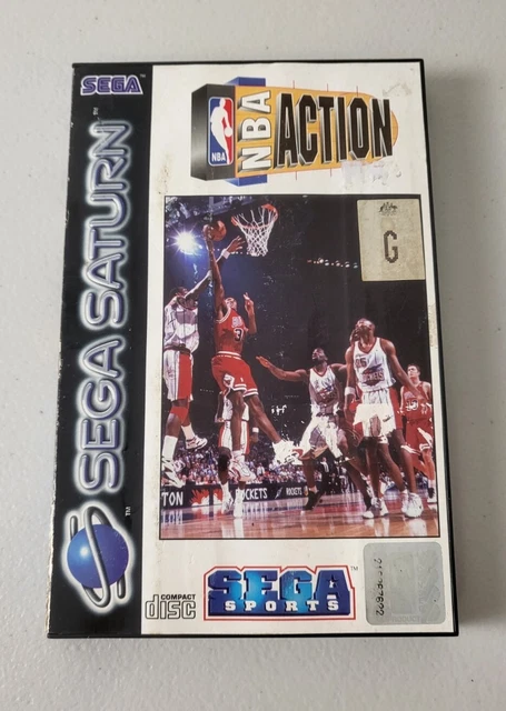 NBA ACTION - Sega Saturn (SS) Game *W/ Manual - PAL* (2) $29.99 ...