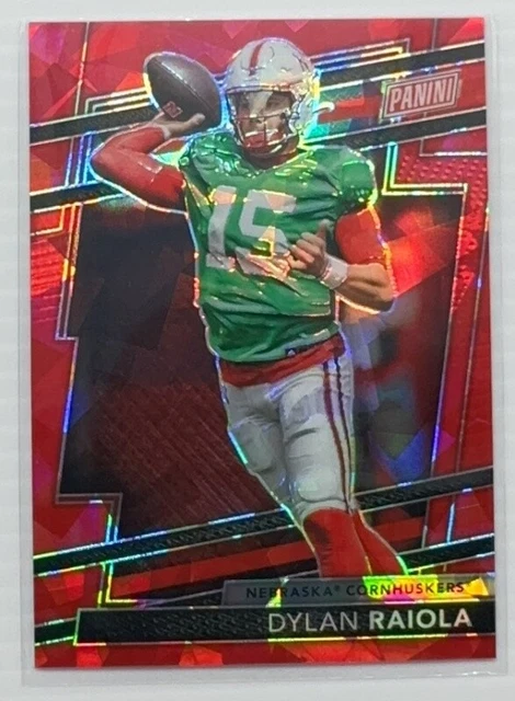 2024 PANINI NSCC VIP Gold Packs Dylan Raiola Red Sparkle Prizm RC #048/ ...