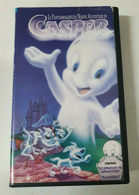 VHS FILM*** LE FANTASMAGORICHE NUOVE AVVENTURE DI CASPER 1997 UNIVERSAL ...