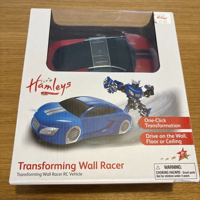 HAMLEYS TRANSFORMING WALL Racer RC Vehicle £17.20 - PicClick UK