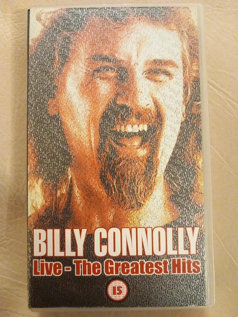VGC - VHS Video - Billy Connolly - Live - The Greatest Hits - Rating 15 ...