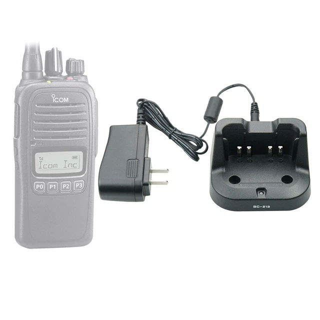 RAPID CHARGER 12V BC-213 for ICOM IC-F1000 F1000D F2000 F2000D F1000S ...