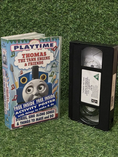 THOMAS THE TANK Engine & Friends VHS Video - PLAYTIME stories Sing ...