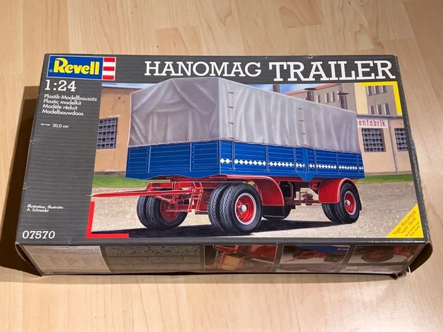 HANOMAG TRAILER MODEL Kit 1:24 Revell 07570 Neu OVP Selten EUR 99,00 ...