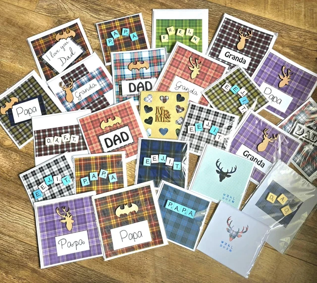K14 BIG BUNDLE Joblot Of Handmade Greeting Cards Resale Craft Fair ...