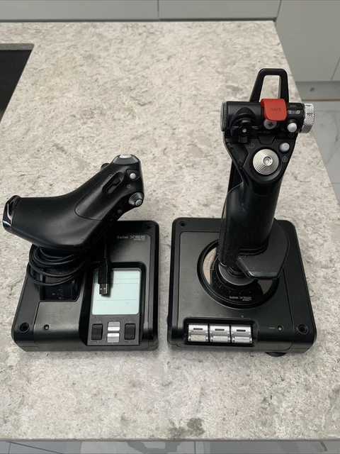 LOGITECH G SAITEK X52 Pro Flight Control System (Untested) $19.18 ...