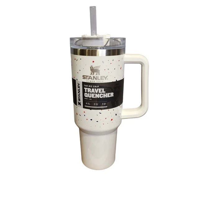 Stanley Adventure 40oz Stainless Steel Quencher Tumbler Terrazzo Pearlescent