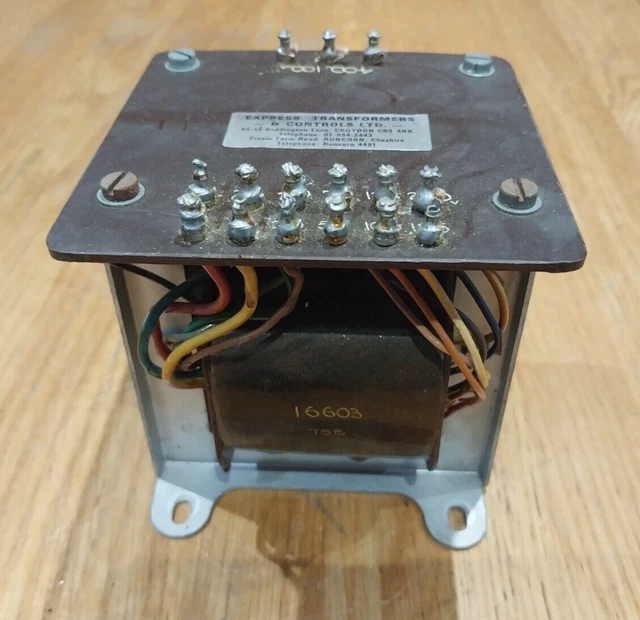 EXPRESS TRANSFORMERS MAIN Transformer 0-250V O/P: 400V, 100mA CT ...
