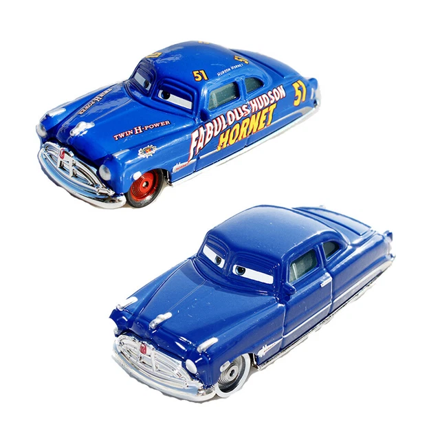 DISNEY PIXAR CARS Diecast Fabulous Hudson Hornet & Doc Hudson Movie ...