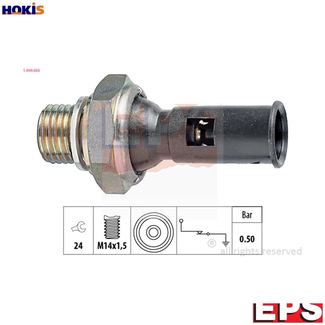OIL PRESSURE SWITCH 1.800.056 For Ford Kuga/Van Focus/Ii Volvo C30 S80 ...