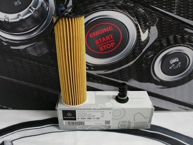 GENUINE MERCEDES-BENZ M654 Engine Oil Filter and Sump Plug A6541801100 ...
