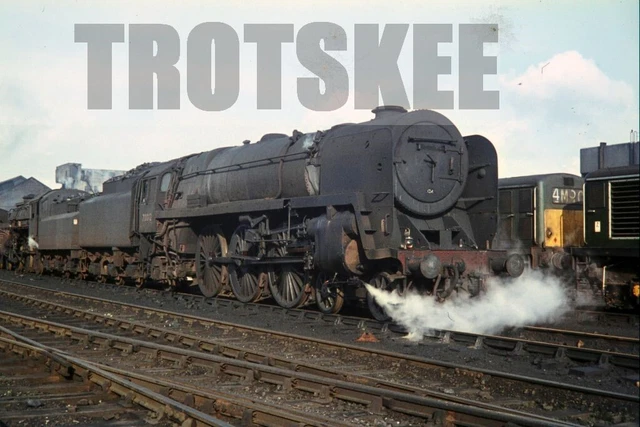 35MM SLIDE BR British Railways Steam Loco 70012 Britannia 1967 Original ...
