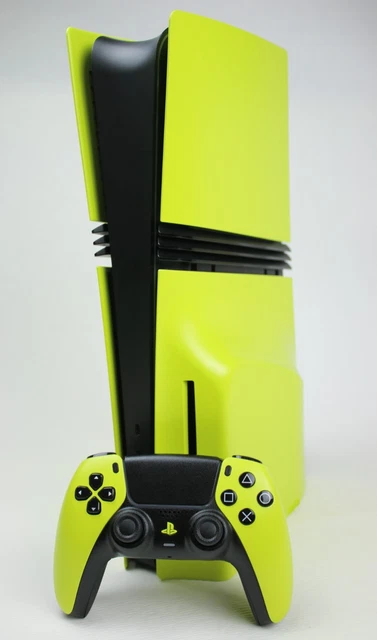 CUSTOM SONY PS5 PRO Slim Disc Edition 2TB Poison Green Console ...