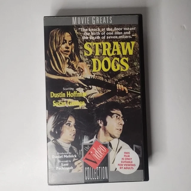 STRAW DOGS (Susan George) (PRE-CERT) VHS 1971 PAL 112 mins £14.99 ...