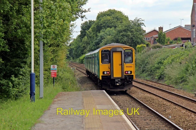 RAILWAY PHOTO CLASS 150 DMU ATW Class 150 150250 Caergwrle 2 c2014 EUR ...