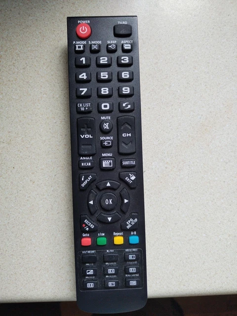 BUSH LE-22GRT-A+DVD GENUINE Original Remote Control £14.99 - PicClick UK