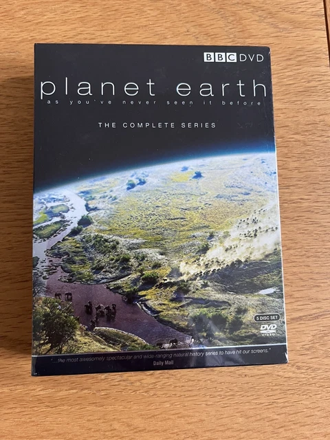 BBC PLANET EARTH The Complete Series DVD 5-Disc Set Box Set David Attenborough £3.00 - PicClick UK