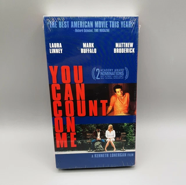 YOU CAN COUNT On Me VHS Sealed Rare Canada MARK RUFFALO Kenneth ...