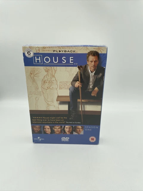 HOUSE DVD BOX Set complete season one. DVD 6 Disc box set series 1 £8. ...