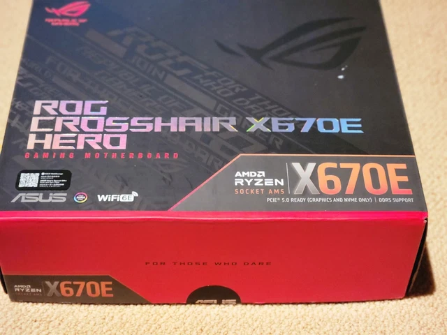 ASUS ROG CROSSHAIR X670E HERO Gaming AM5 Ryzen scheda madre - ASUSTEK ...