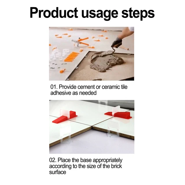 Tile Leveler Leveler Positioner Leveling Aids Masonry Paving Floor Tile £8 76 Picclick Uk