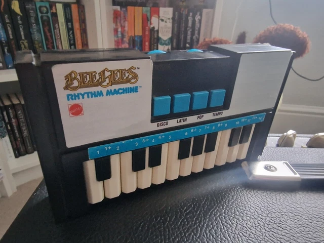 1978 BEE GEES Rhythm Machine Electronic Synthesizer Mattel Disco Era ...