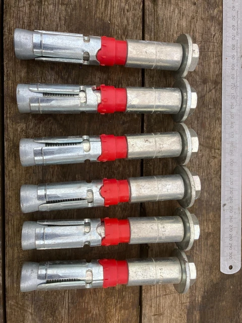 6 X HILTI HSL-TZ M16/25 Heavy Duty Expansion Anchor M16 Bolts £18.00 ... 6 X HILTI HSL-TZ M16/25 Heavy Duty Expansion Anchor M16 Bolts £18.00 ...