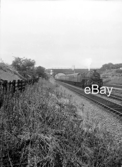 RAILWAY STEAM NEGATIVE Standard 5 73000 Bradley Junction 29/1/67 ...