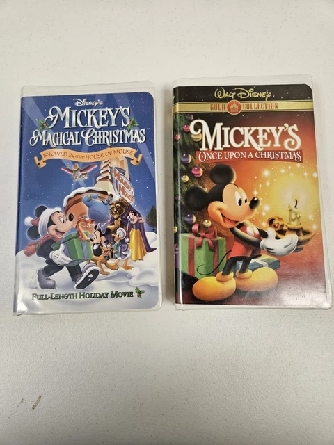 WALT DISNEY'S MICKEY Mouse 2 VHS Movie Lot Christmas Holiday £9.44 ...