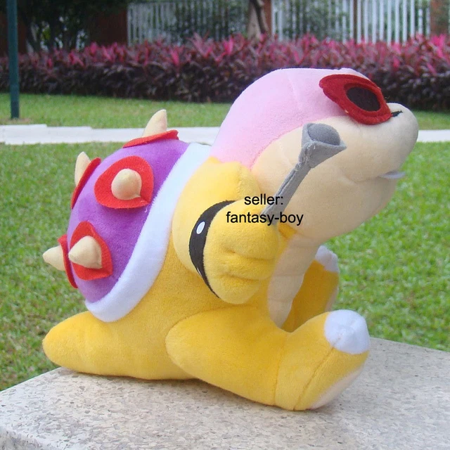 SUPER MARIO PLUSH Roy Koopa 7" Bowser Koopalings jouet en peluche jeu ...