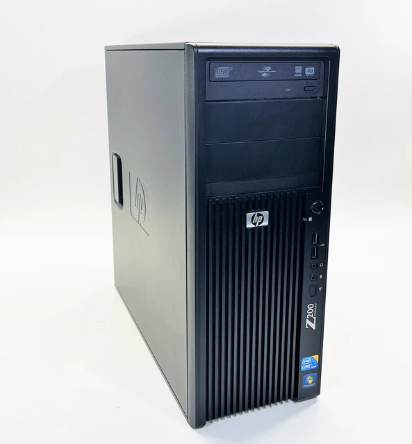 HP Z200 WORKSTATION Tower Computer Intel Core i3-540 3.07GHz 4GB RAM No ...