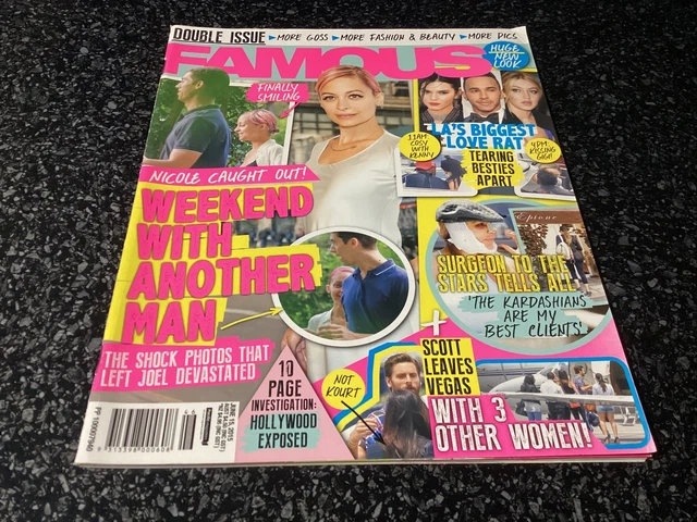 FAMOUS MAGAZINE, JUNE 15, 2015. Double Issue. $9.00 - PicClick AU