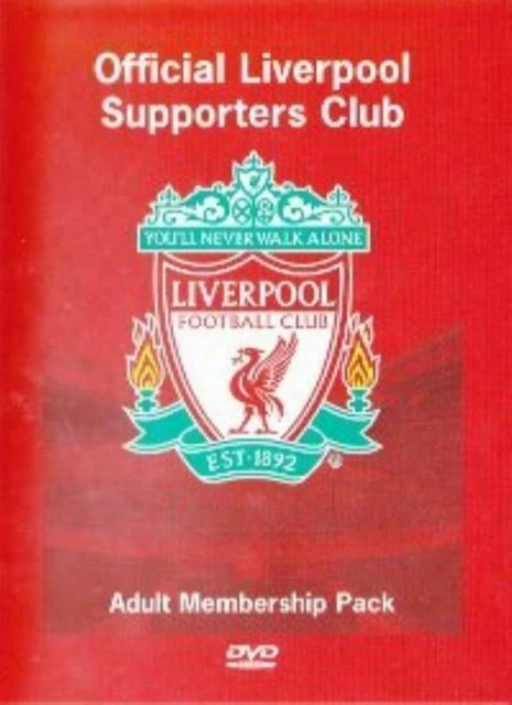 OFFICIAL LIVERPOOL SUPPORTERS Club - Adult Membership pack 2004 DVD ...